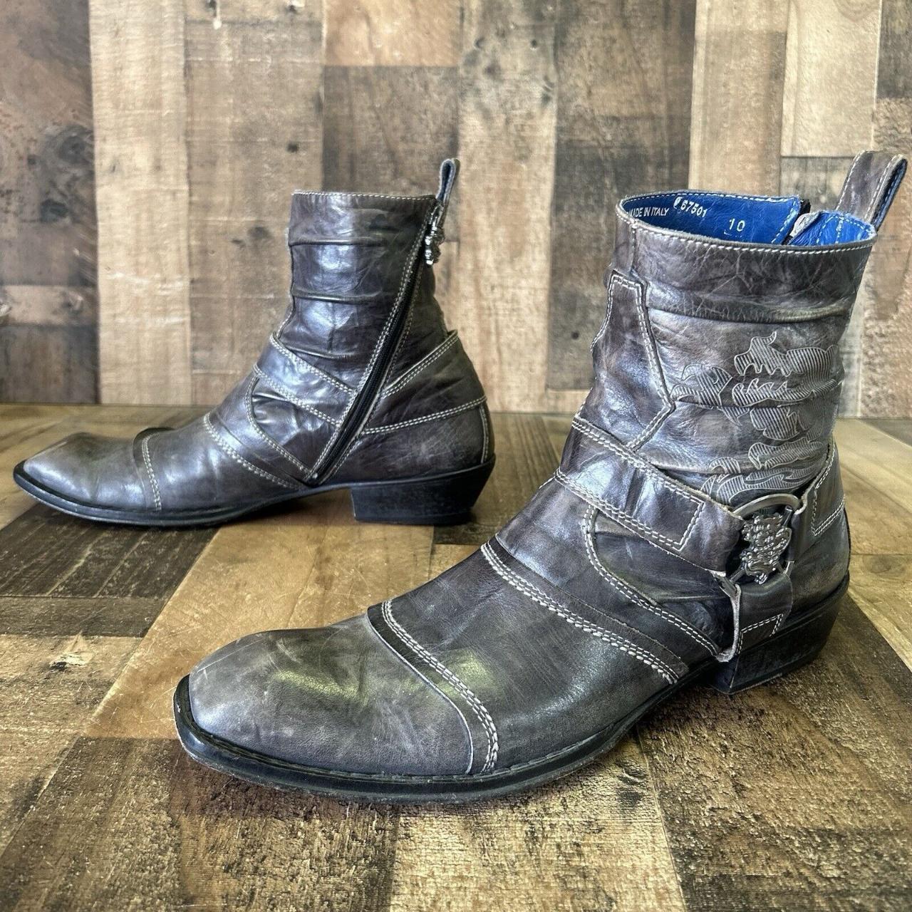 Mark Nason 67501 Rock Lives Italy Ankle Boots Mens... - Depop