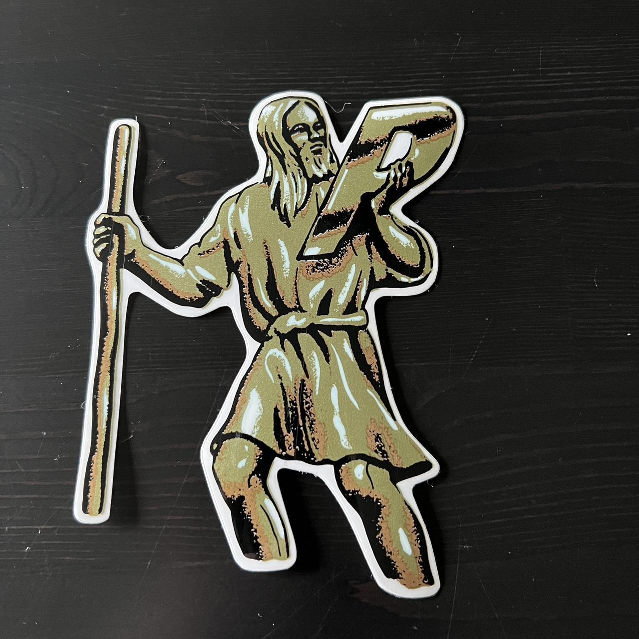 Palace Moses Sticker 5.5”x4” #palace #sticker... - Depop