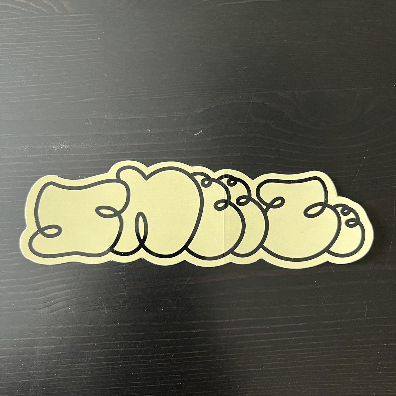 Sneeze Magazine Fall 2022 Logo Sticker. Tan measures... - Depop