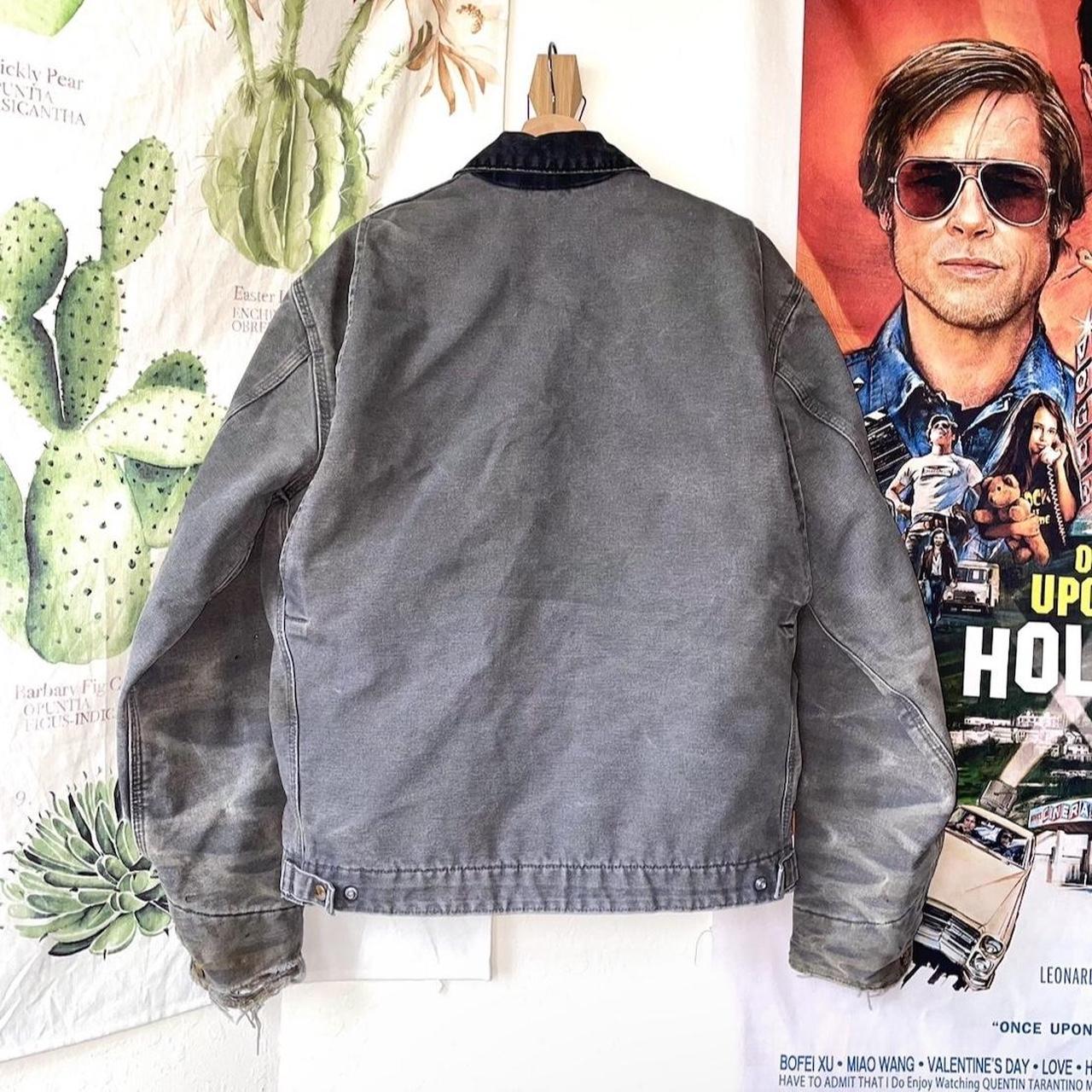 Carhartt Detriot Jacket J97 GVL Gravel Carhartt... - Depop