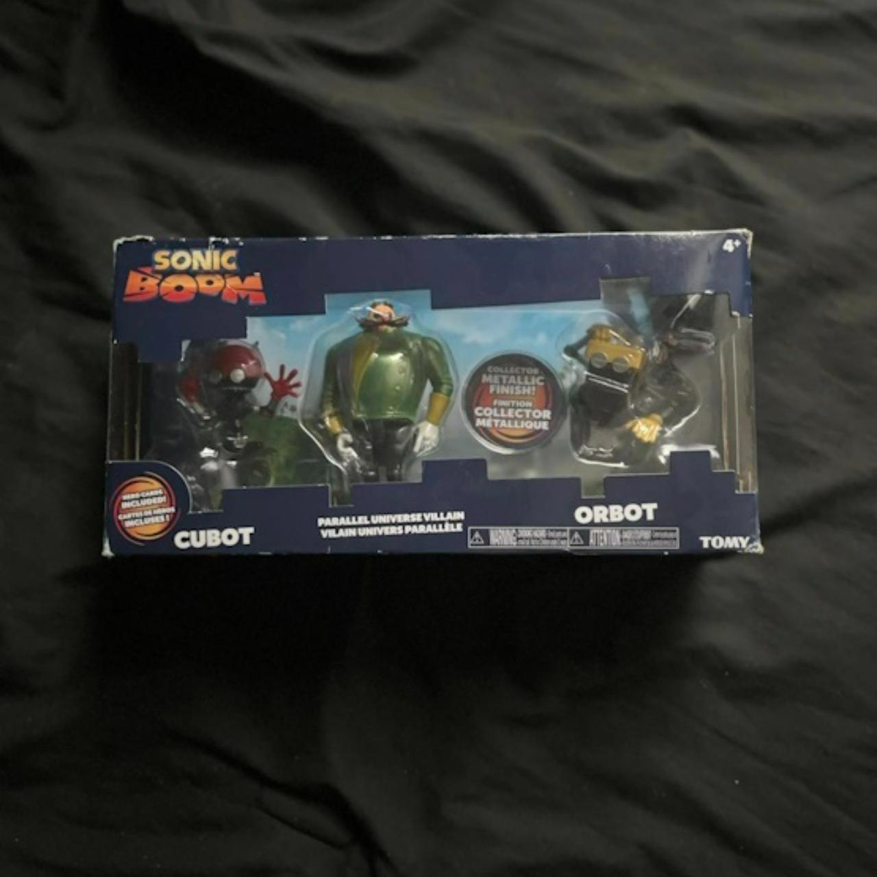 Sonic Boom Eggman Cubot Orbot Metallic 3... - Depop