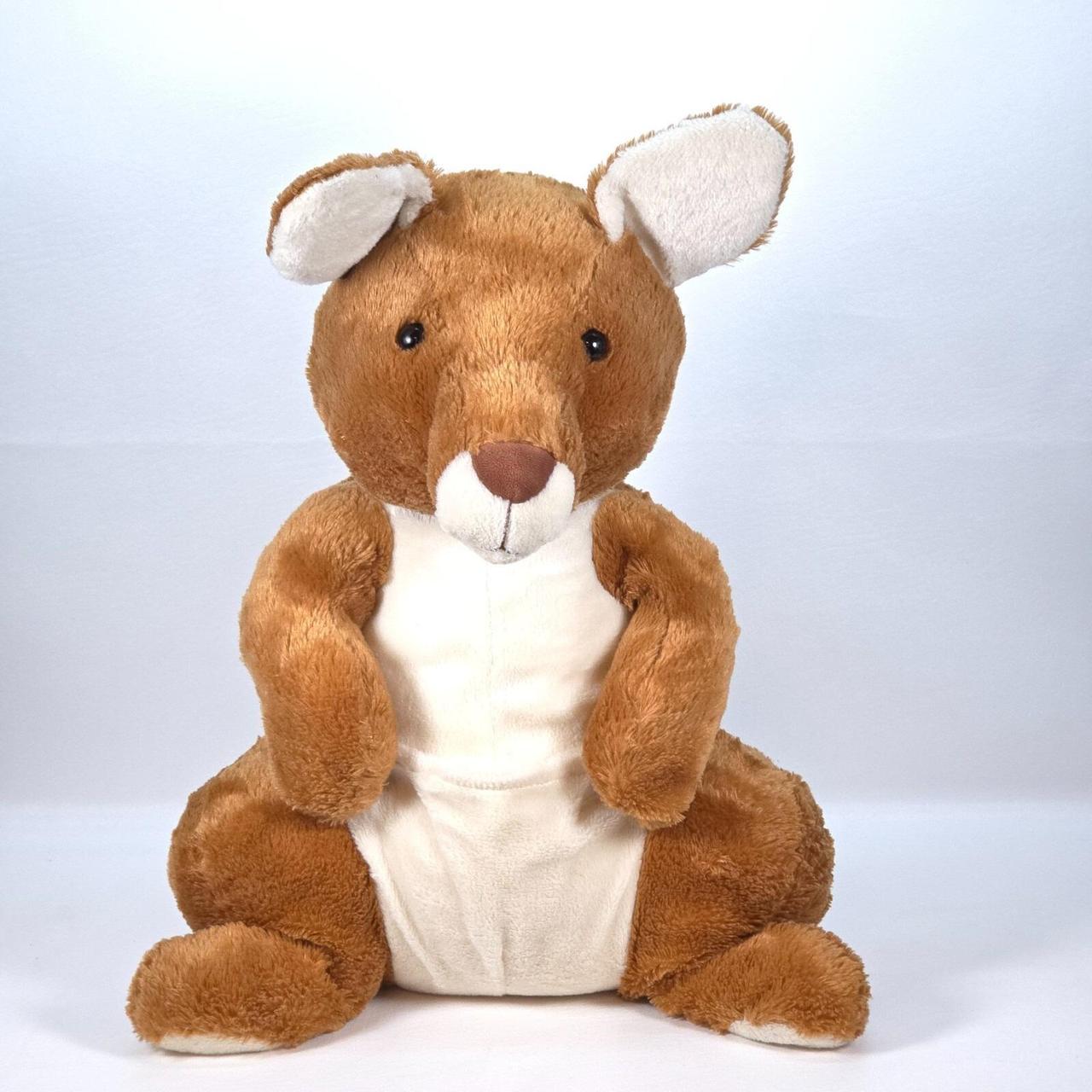 GOFFA Kangaroo Plush 24" Tall Stuffed Animal Toy... | Depop