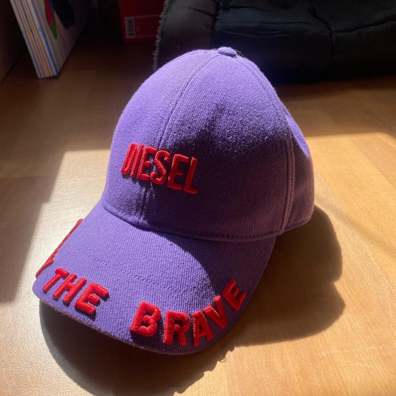 Diesel “only the brave” cap/hat mint condition... - Depop