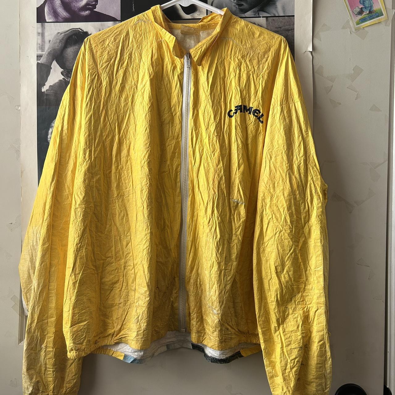 Camel Men's Yellow Jacket | Depop