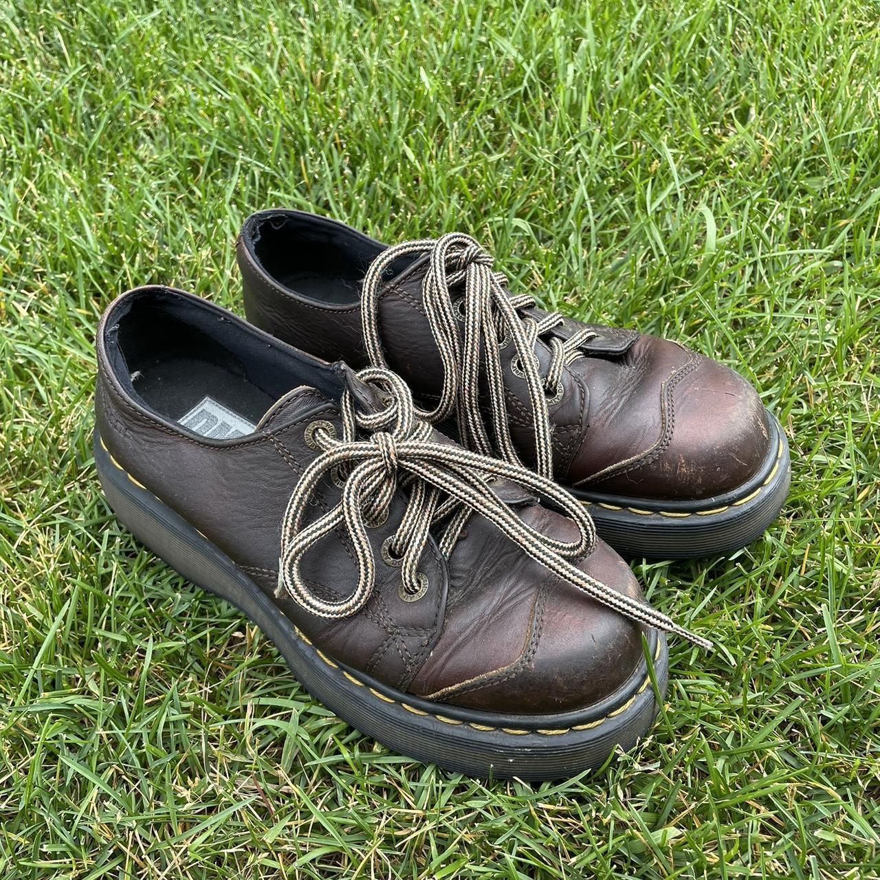 vintage 1990s doc martens DM’s made in england... - Depop