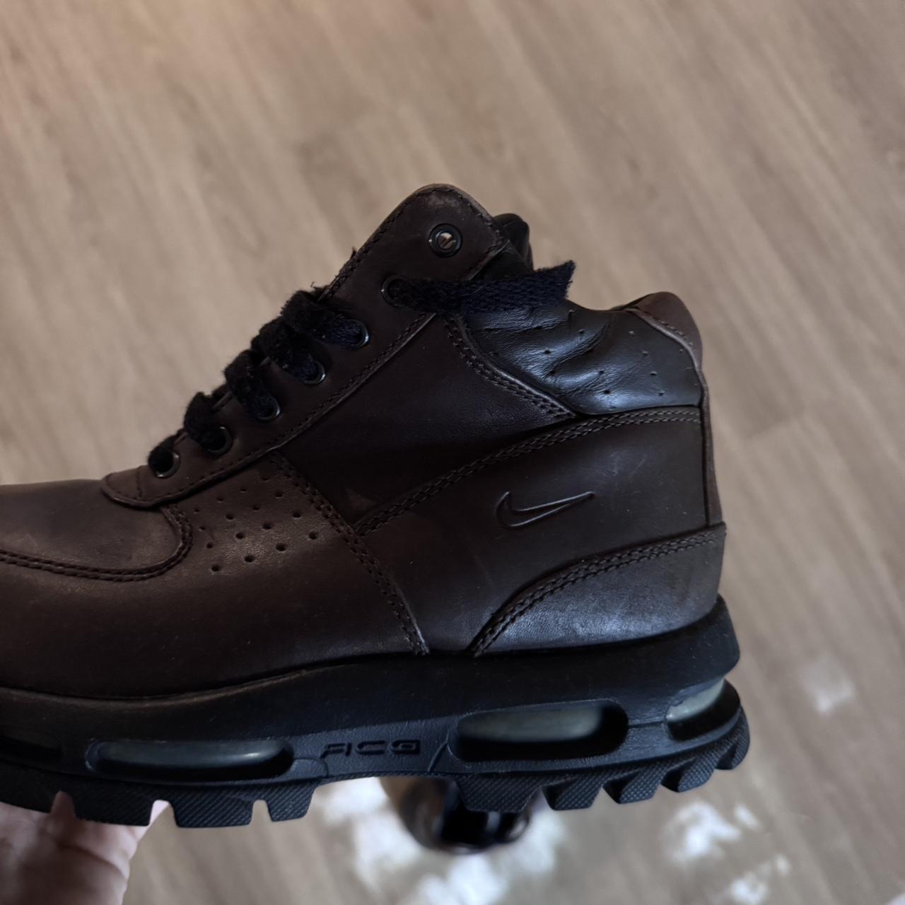 ACG Air max Goadome Brown leather Nike vintage... | Depop