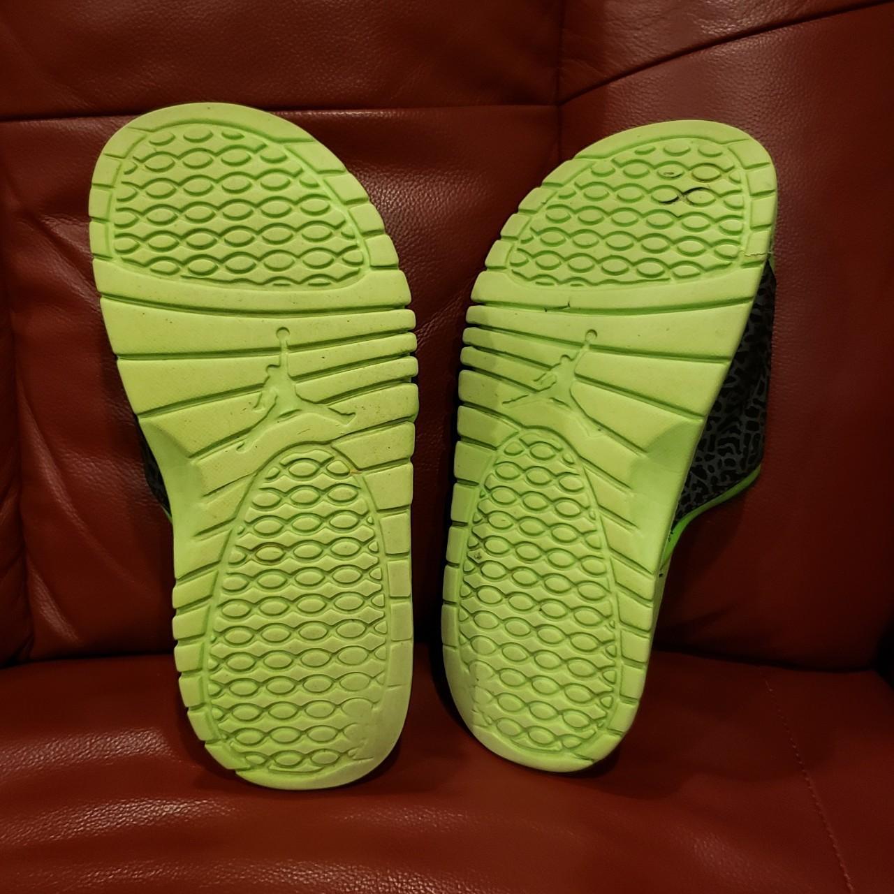 NIKE Air Jordan Hydro Slides Sandals. Volt... - Depop