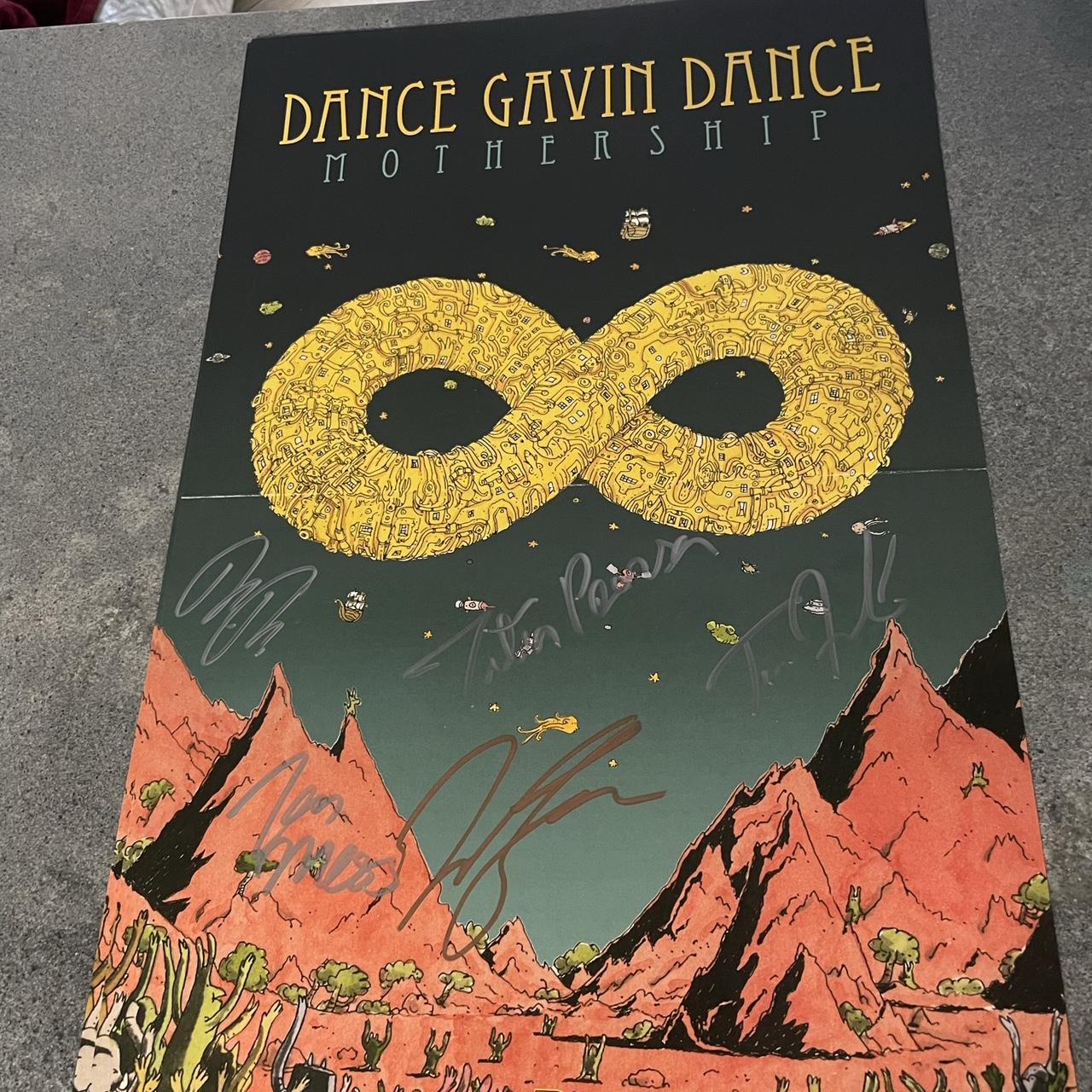 Singed Dance Gavin Dance poster #dancegavindance... - Depop