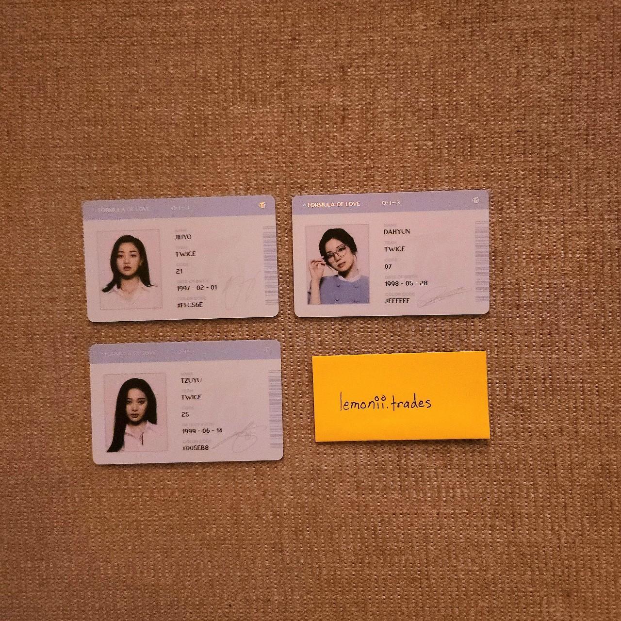 WTS/WTT twice fol ids want : $3 each or any... - Depop