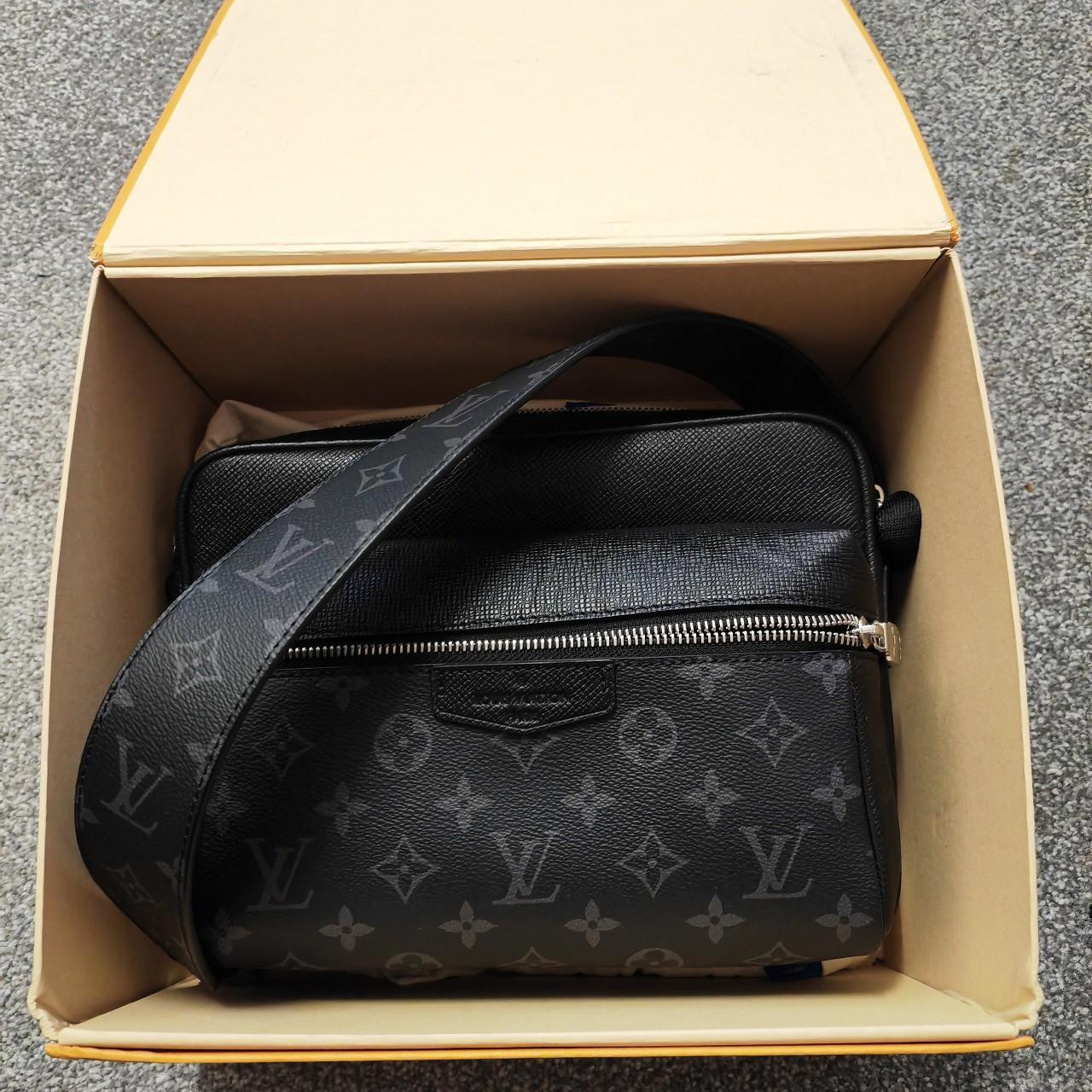 Lv side bag men's Worn few times Excellent condition - Depop