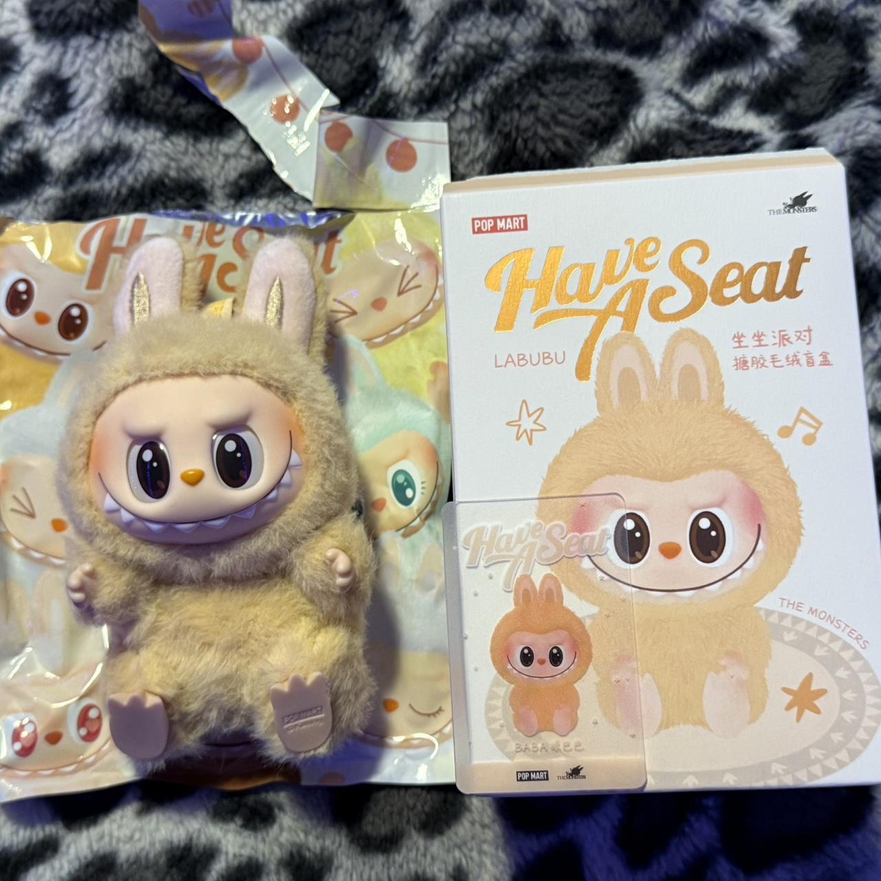 Baba Have A Seat Labubu New Just Opened For... | Depop