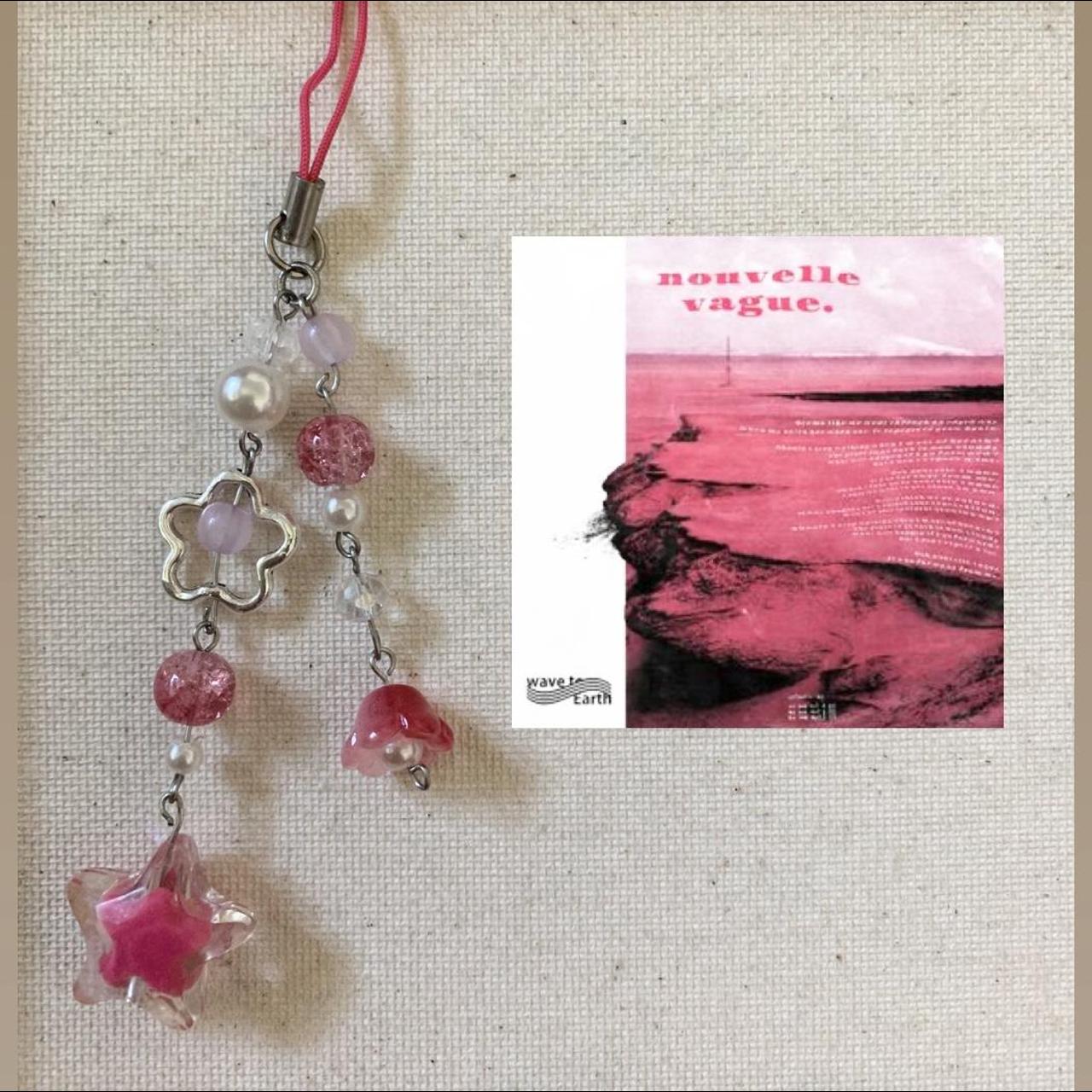 wave to earth keychain ★彡 handmade