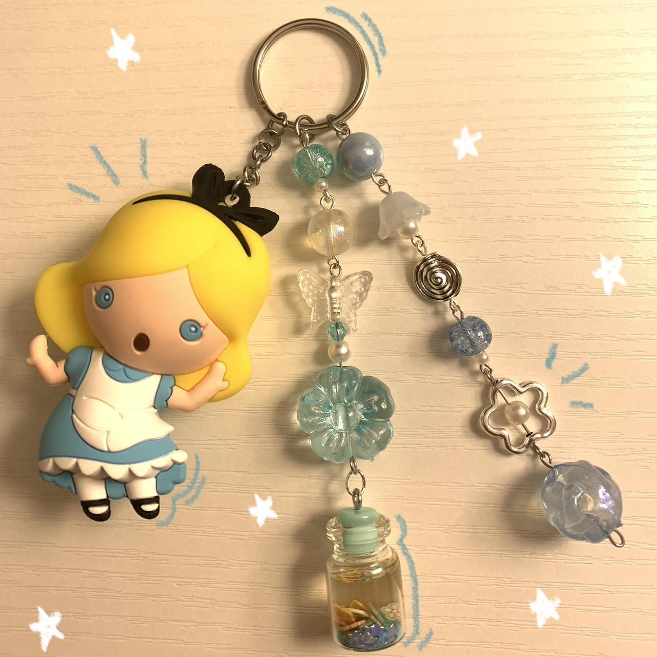 alice in wonderland keychain★彡 handmade... - Depop