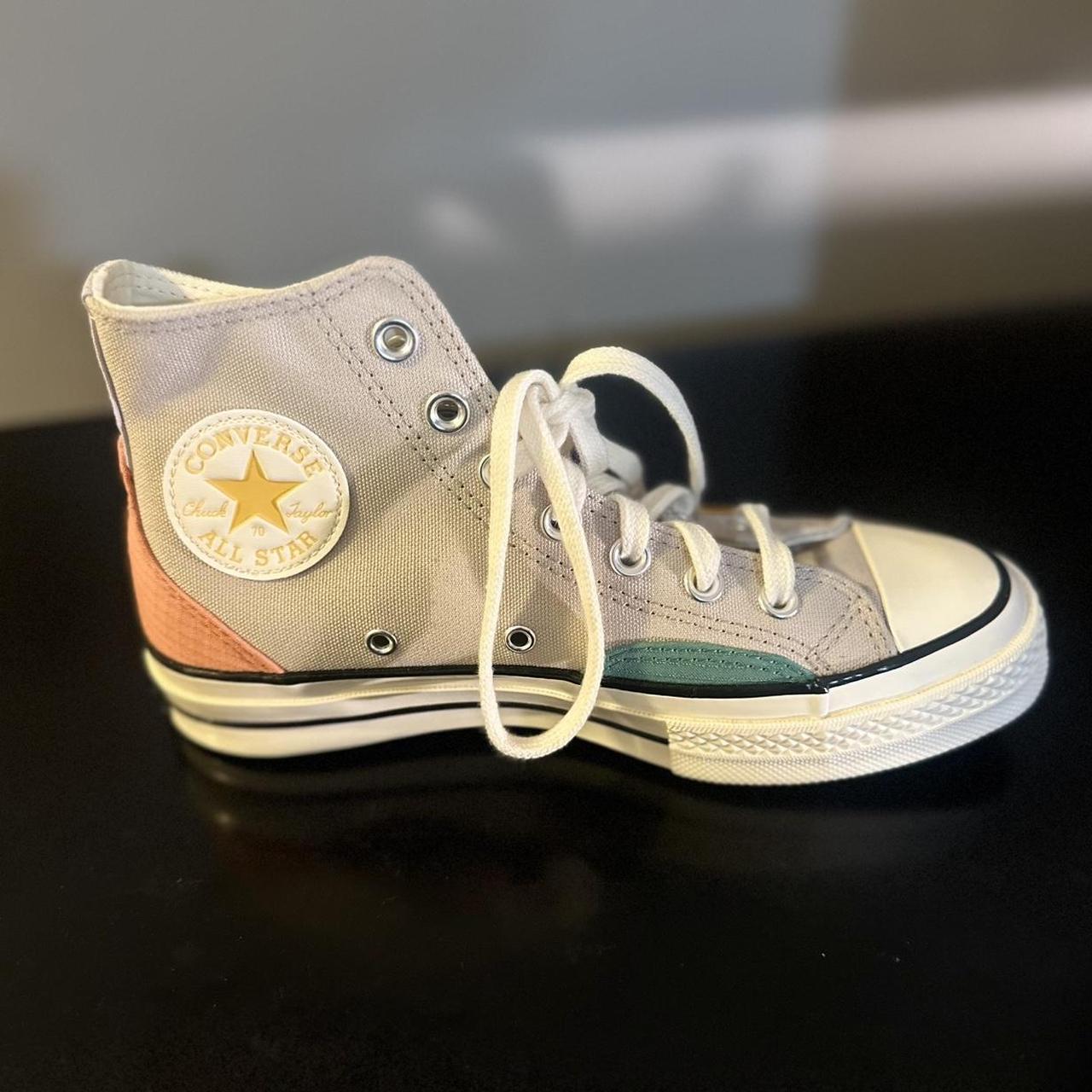 Converse Chuck Taylor All Star high top trainers in... - Depop