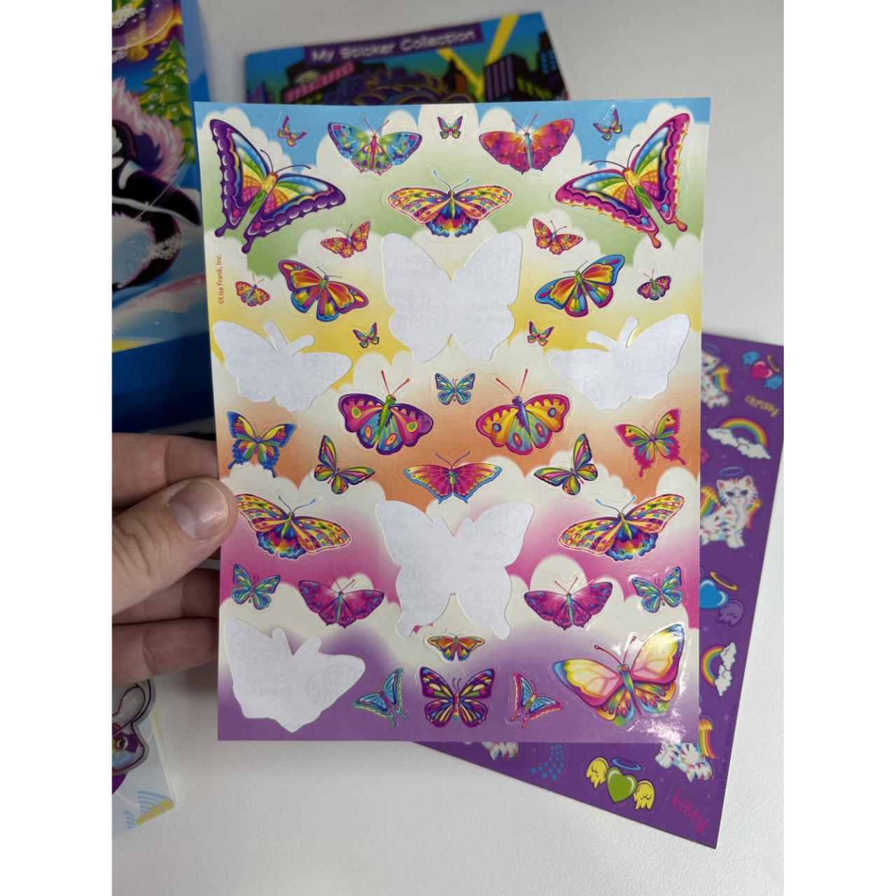 Vintage Lisa Frank Box Set Stickers Keychain... - Depop