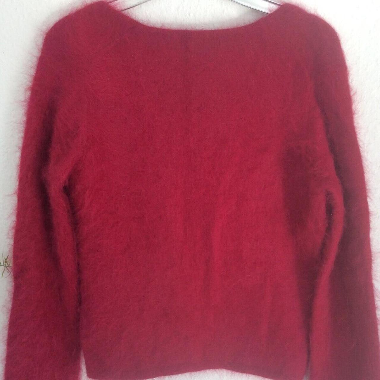 Monsoon soft fluffy angora wool cardigan - Depop