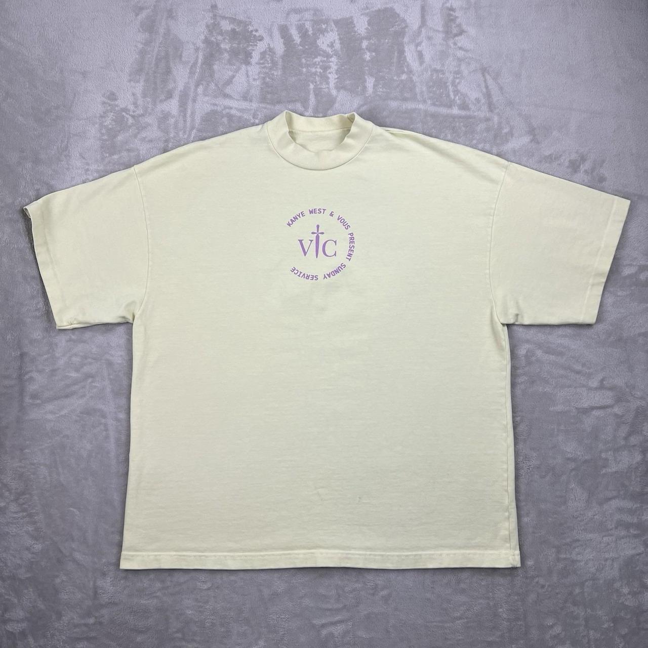 Kanye West Vous Sunday Service Shirt Men's... | Depop