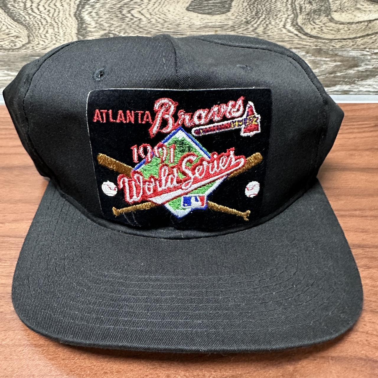 Atlanta Braves 1991 World Series Champions Cap Good... - Depop