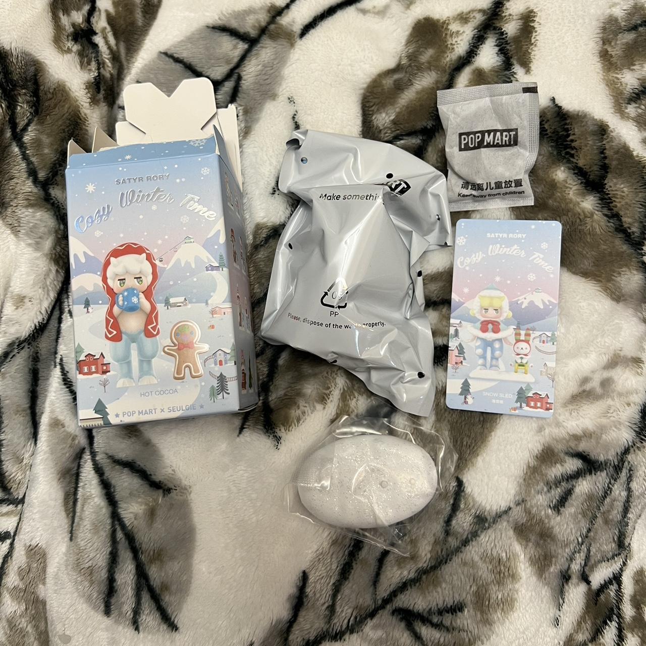 Popmart Satyr rory cosy winter time Snow Sled -... - Depop