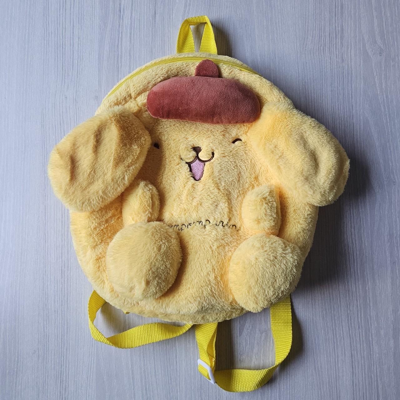 Pompompurin Plush Backpack Condition: like new,... - Depop