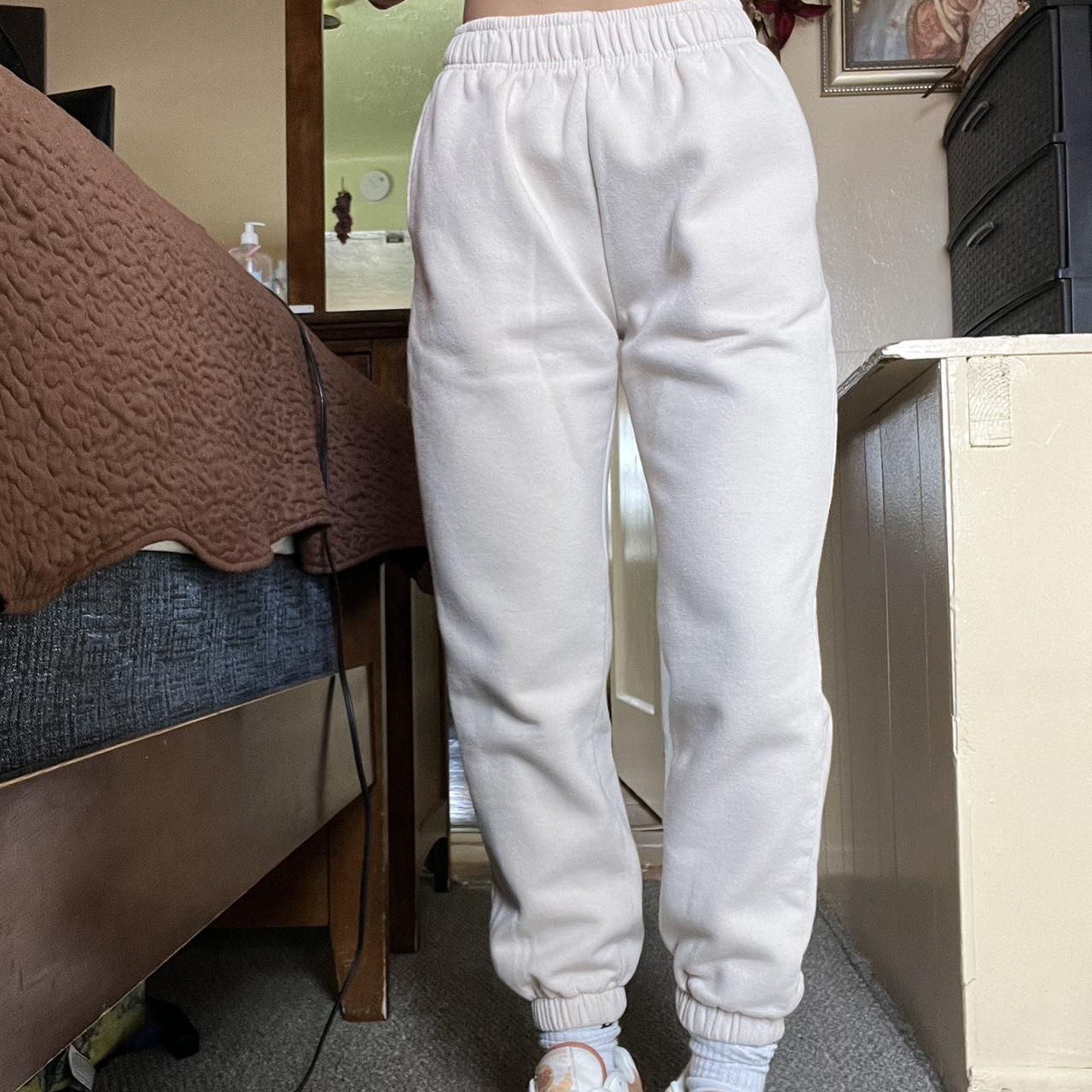 Super cute tan sweatpants! With pockets. From... - Depop