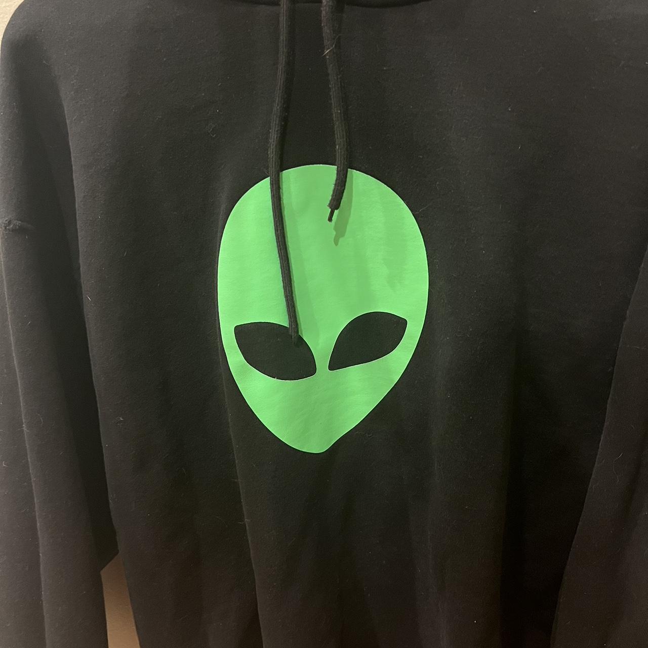 Balenciaga Oversized Alien Hoodie fits like a... - Depop