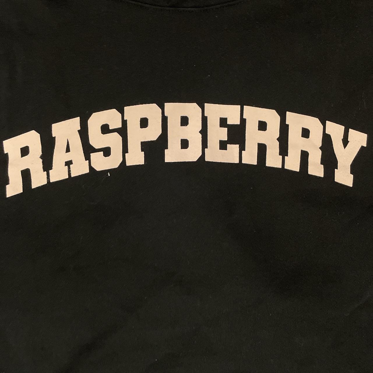 GVGALLERY CROPPED RASPBERRY HOODIE BRAND NEW M - Depop