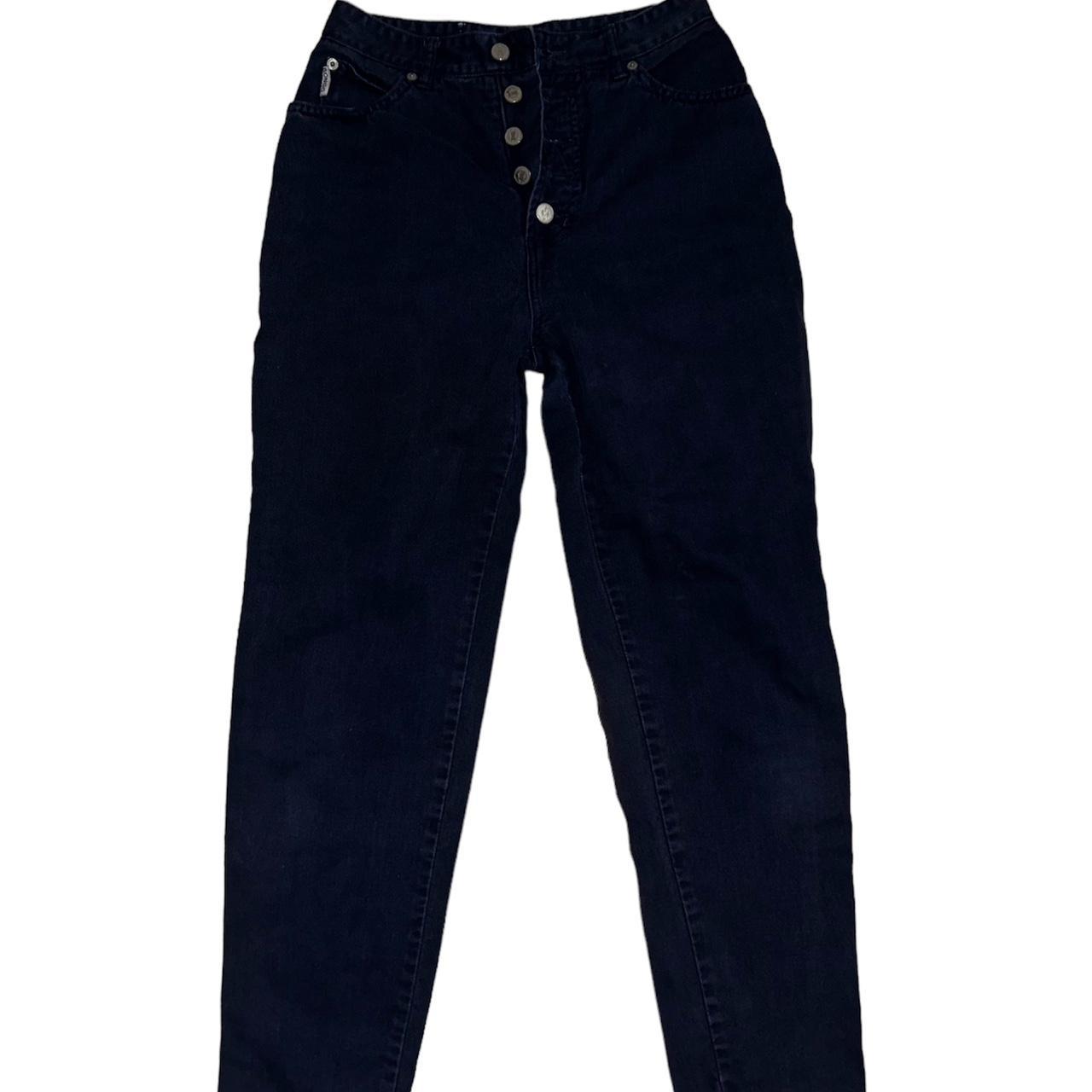 Vintage bongo pants Dark Navy blue Size 11 (... - Depop