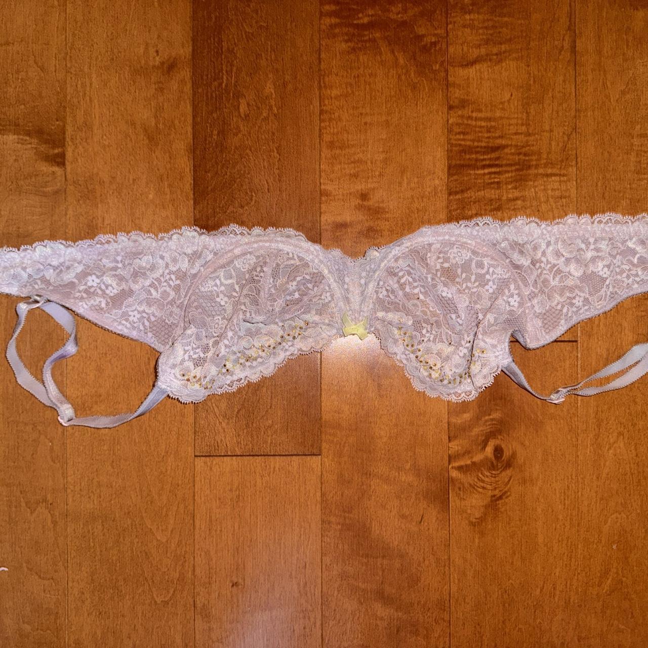 light purple victoria secret lace bra | Depop