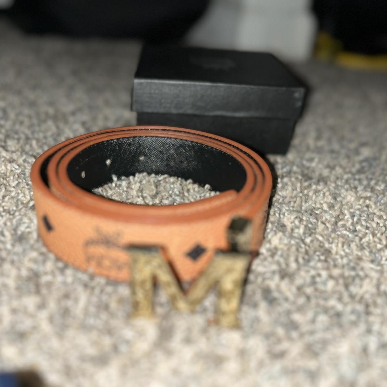 Rep mcm belt from one kick Length abt 35 - Depop