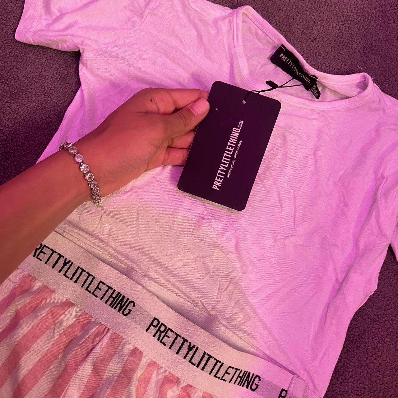 Plt Pink Shorts Set Pjs Never Worn Brand New With Tags Depop