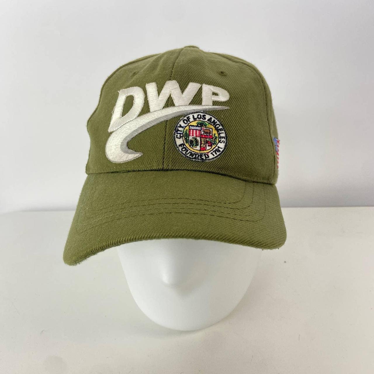 ★彡 DWP City of Los Angeles Green Embroidered Cap ★... - Depop