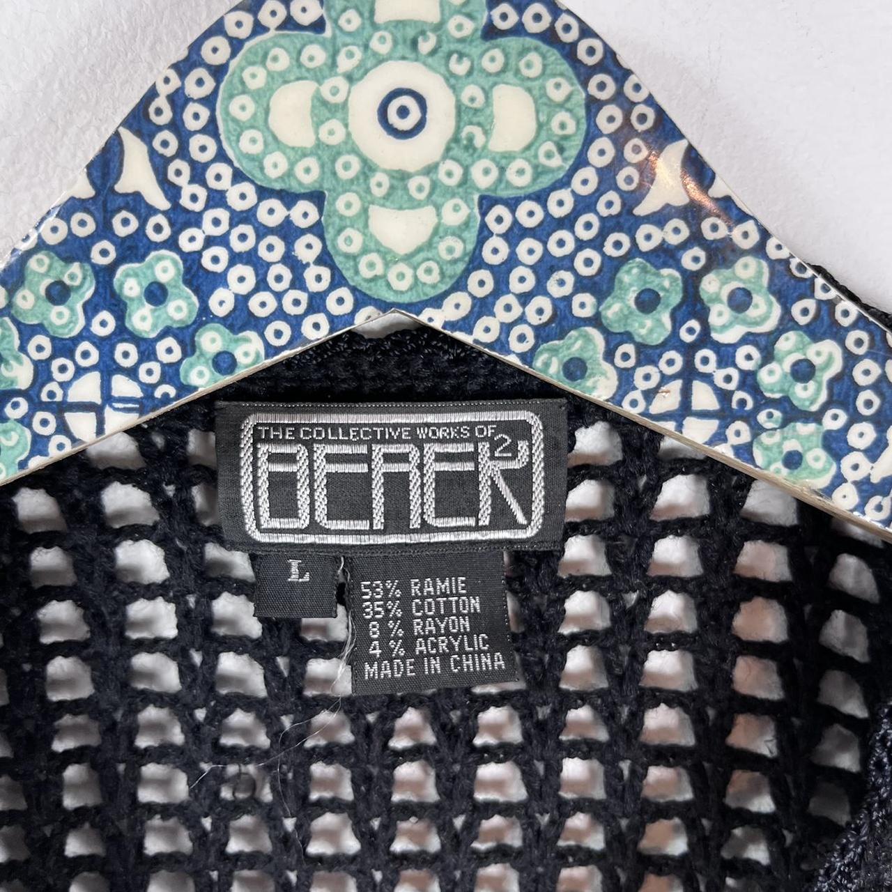 VINTAGE Berek 80’s 90’s Sunflower Daisy Floral Black... - Depop