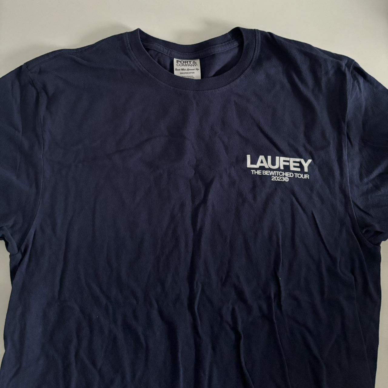 Laufey Bewitched Tour North America Merch Tee 💙... - Depop