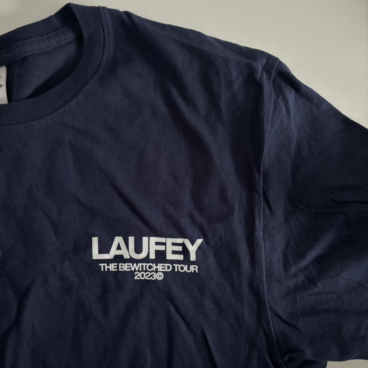 Laufey Bewitched Tour North America Merch Tee 💙... - Depop