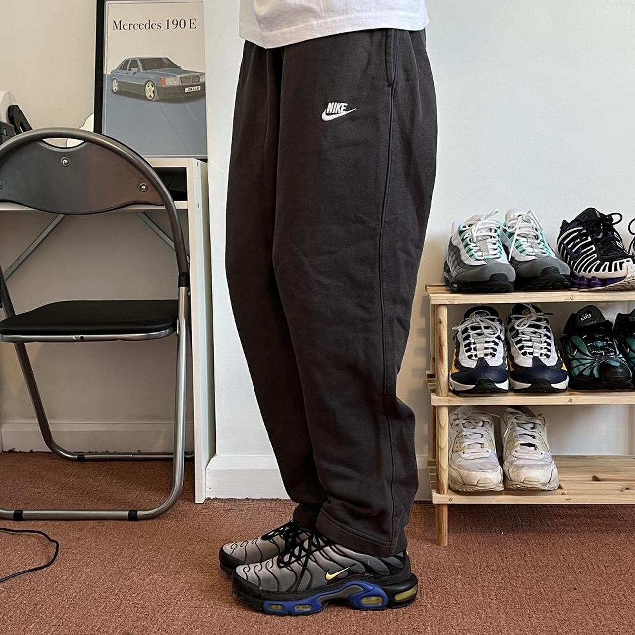 Dark Grey Nike Trackies Size M Super nice and clean... - Depop