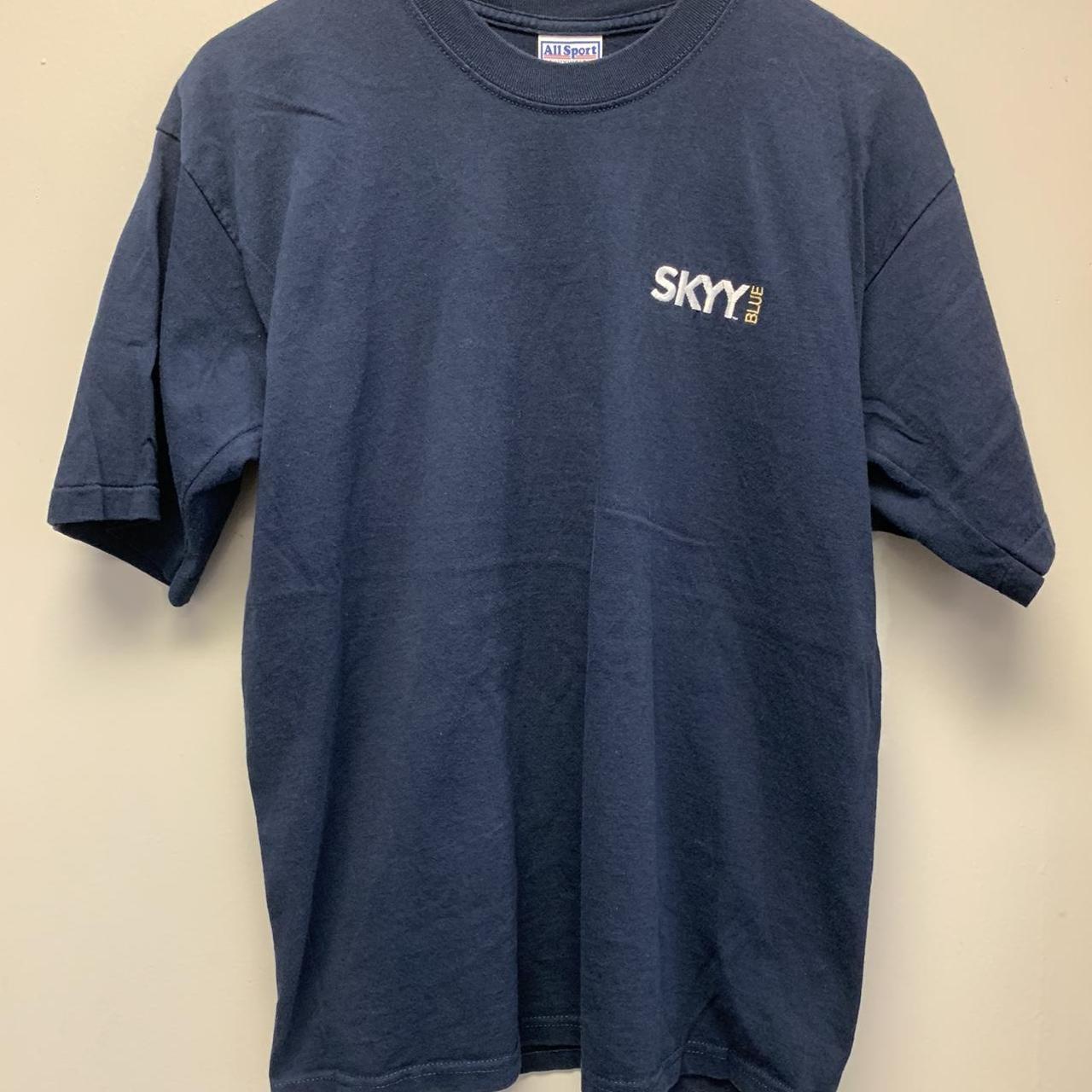 Skyy Blue Vintage Tee #SkyyBlue #Vodka #Alcohol... - Depop