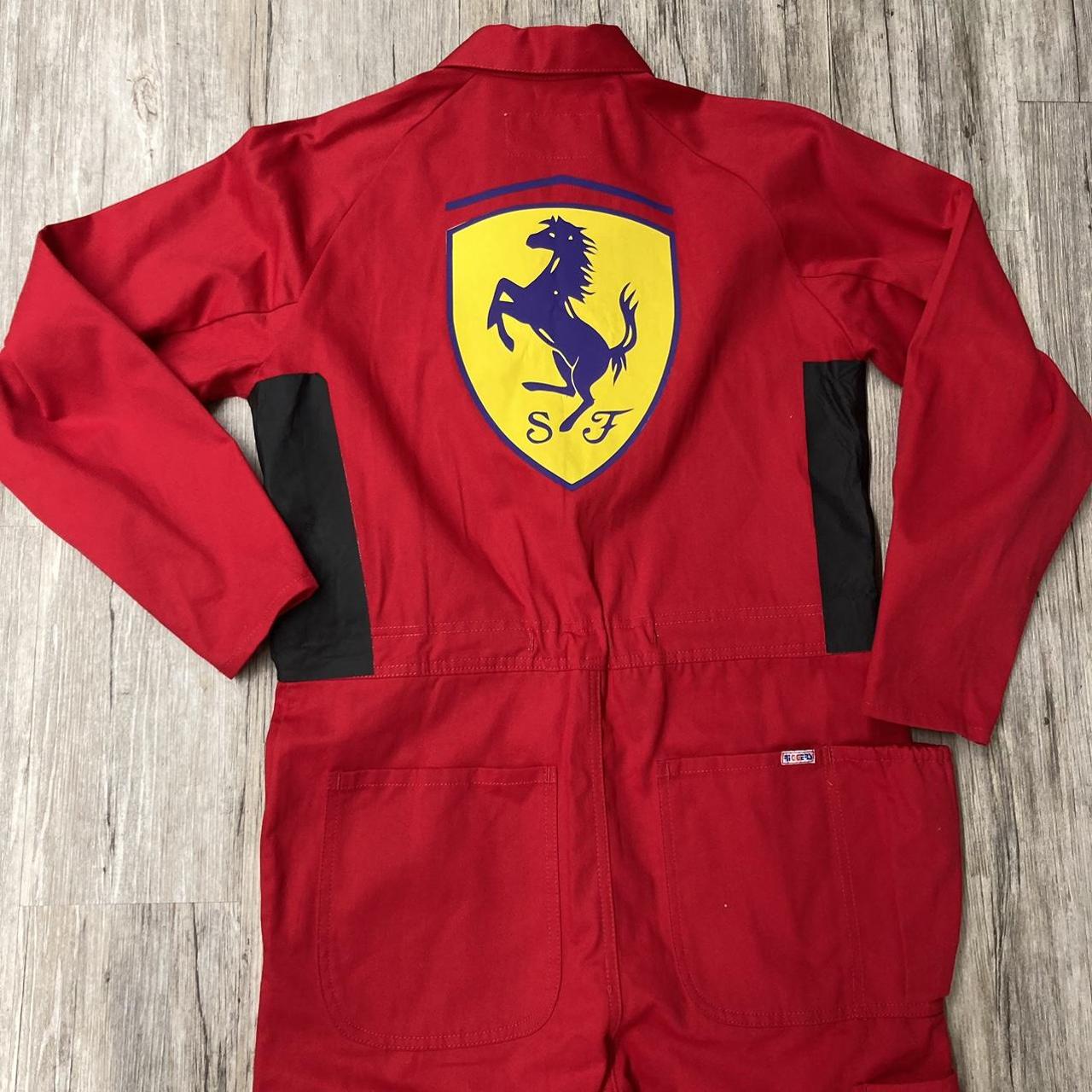 Red Ferrari Coverall Pit Suit M-L. Such a cool... - Depop