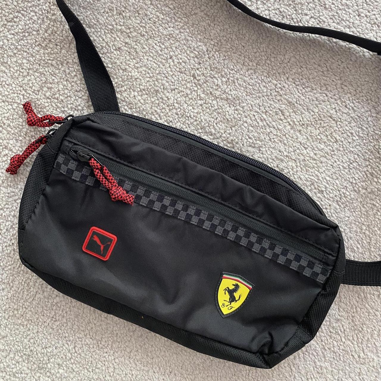 Unisex Black Sporty Bumbag Purse S/M. Can send... - Depop