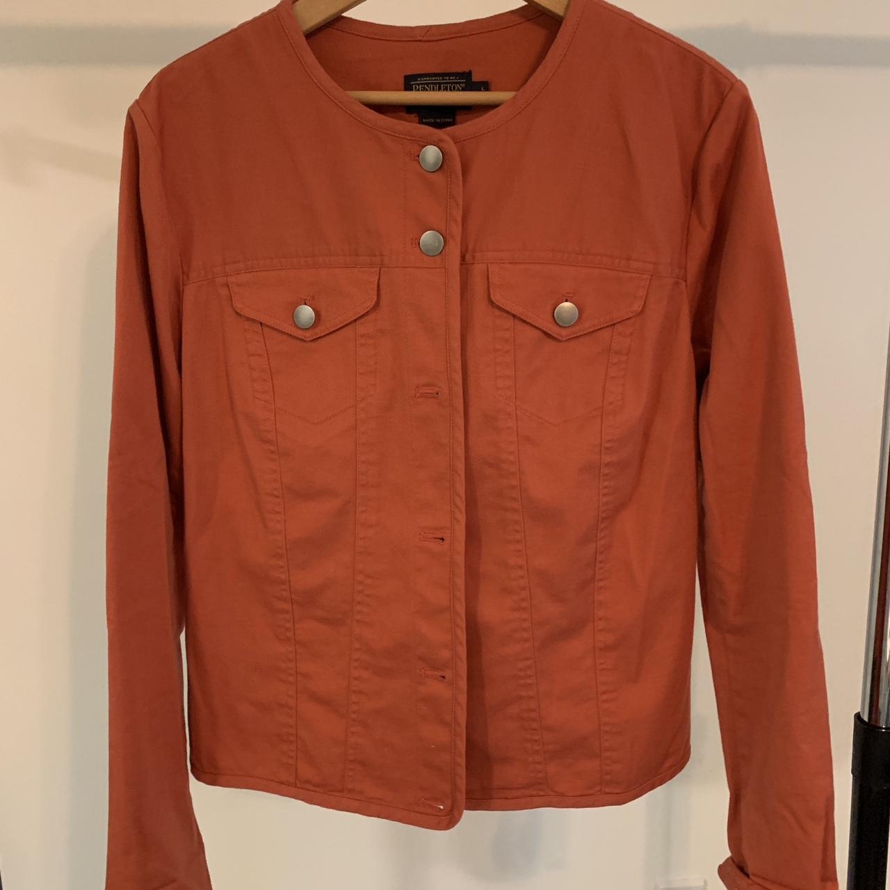 Pendleton button down jacket, size L - Depop