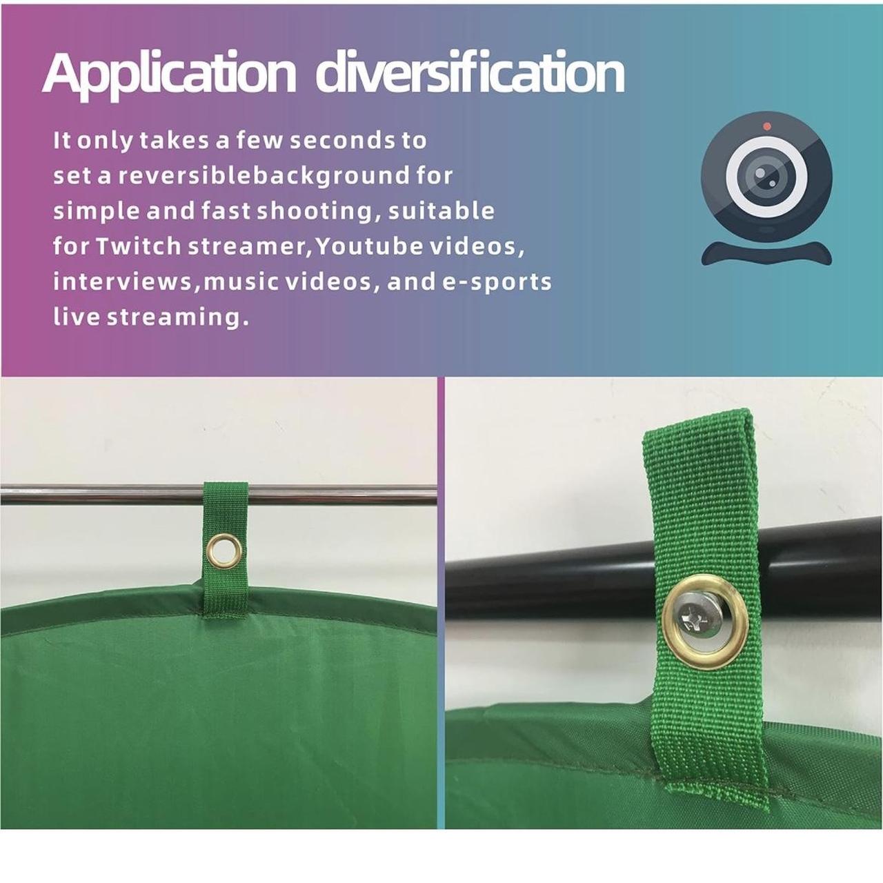 Green screen pop up background new in packaging.... - Depop