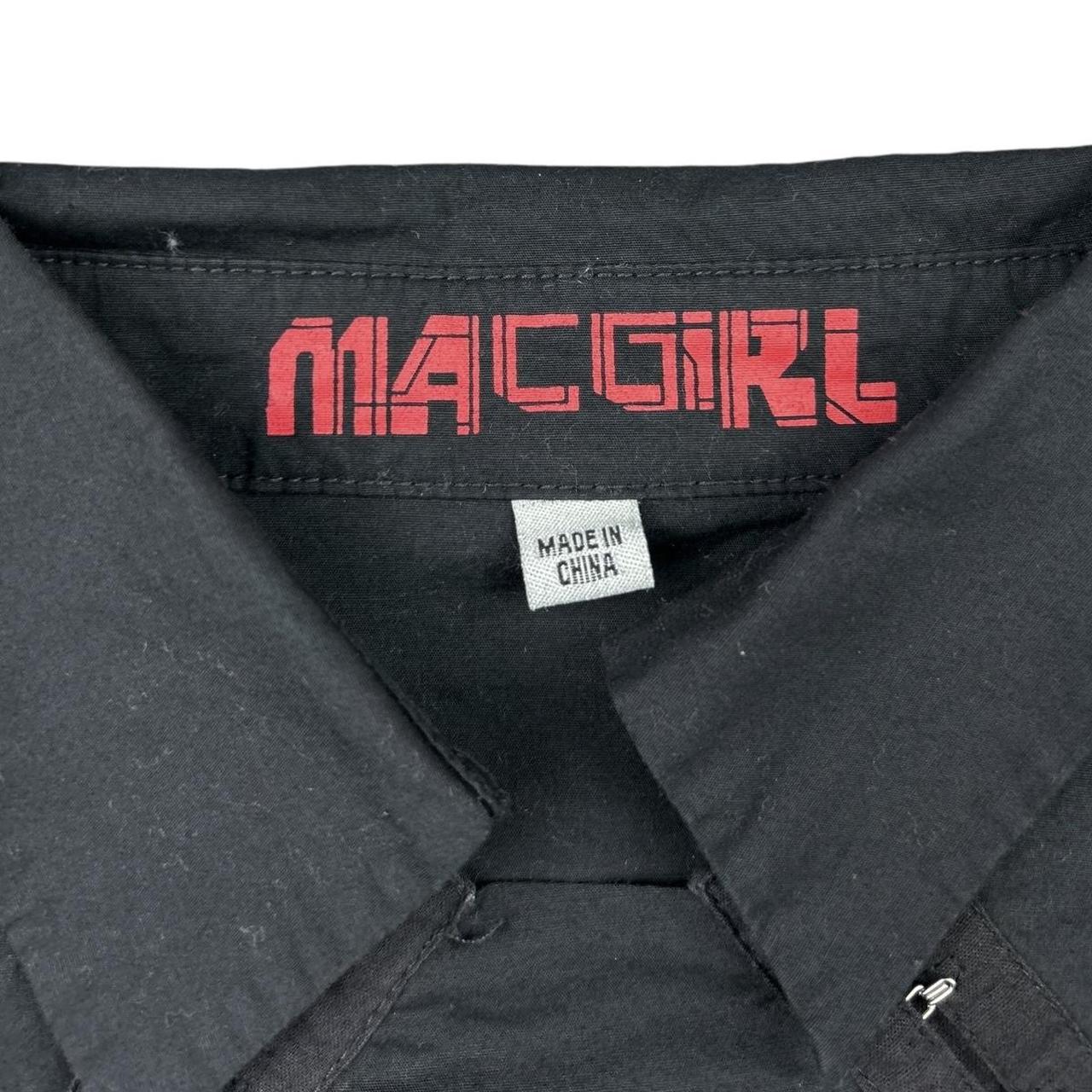 🖤 Vintage 00’s Mac Girl Black Long Sleeve Top... - Depop