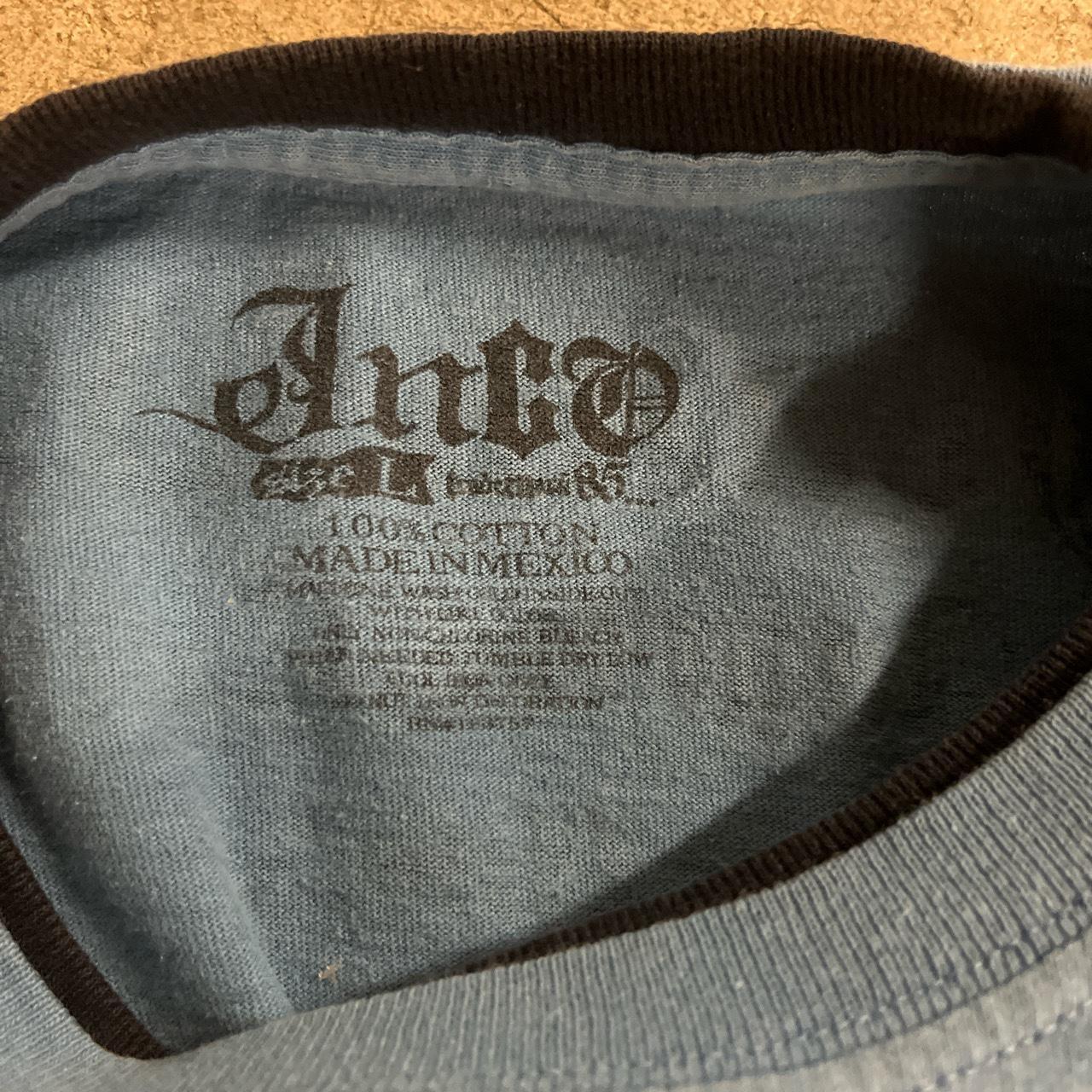 -JNCO built in long sleeve graphic shirt 👔 -insane... - Depop