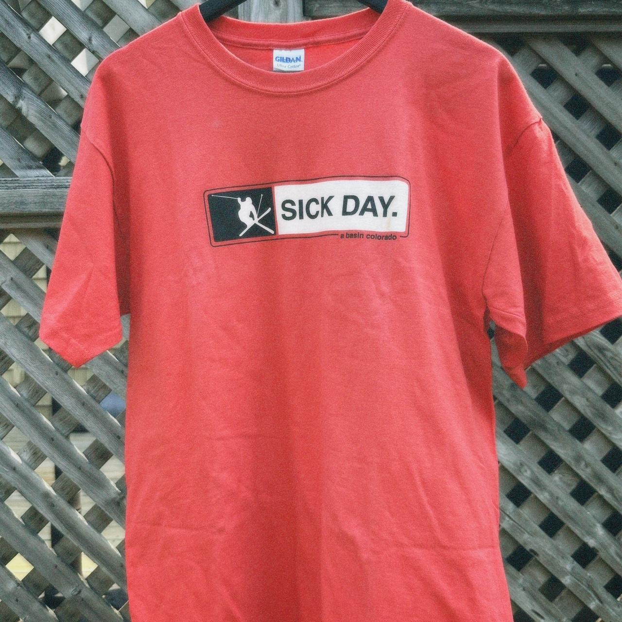 Gildan Men's Red T-shirt | Depop