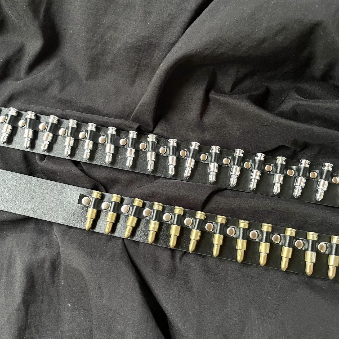 AVAILABLE IN SILVER AND BRONZE Super cool bullets... - Depop