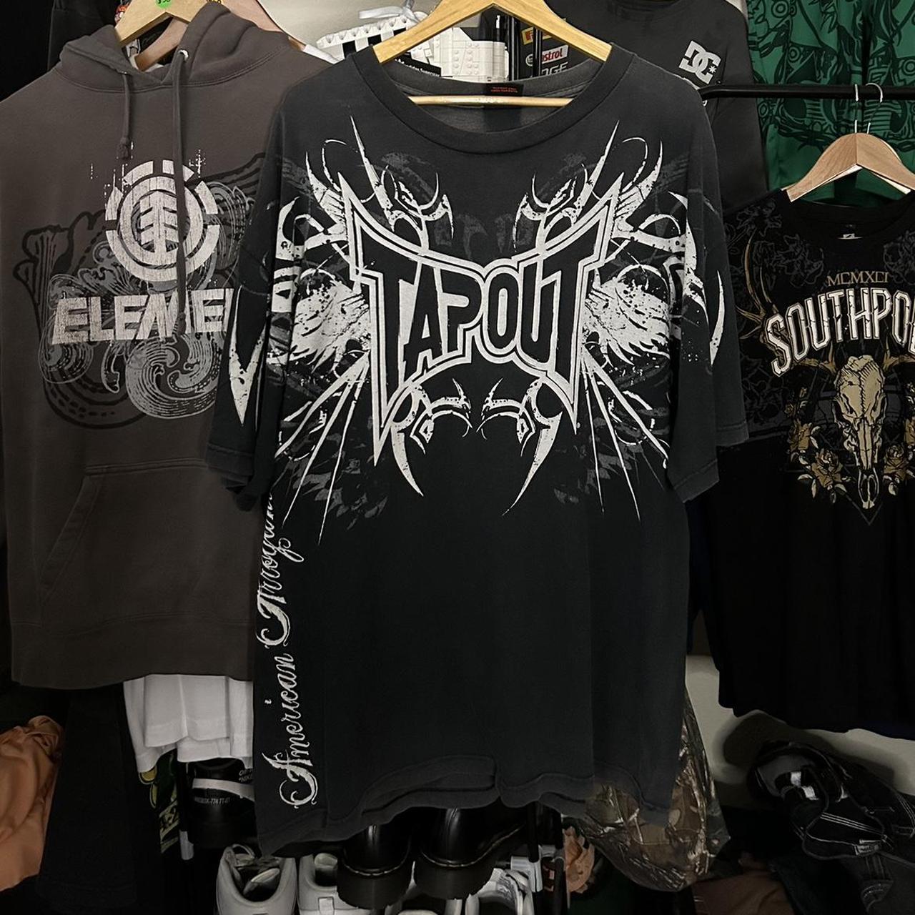 Y2K Tapout tribal T-Shirt 2xl ( xxl ) 90s , y2k ,... - Depop