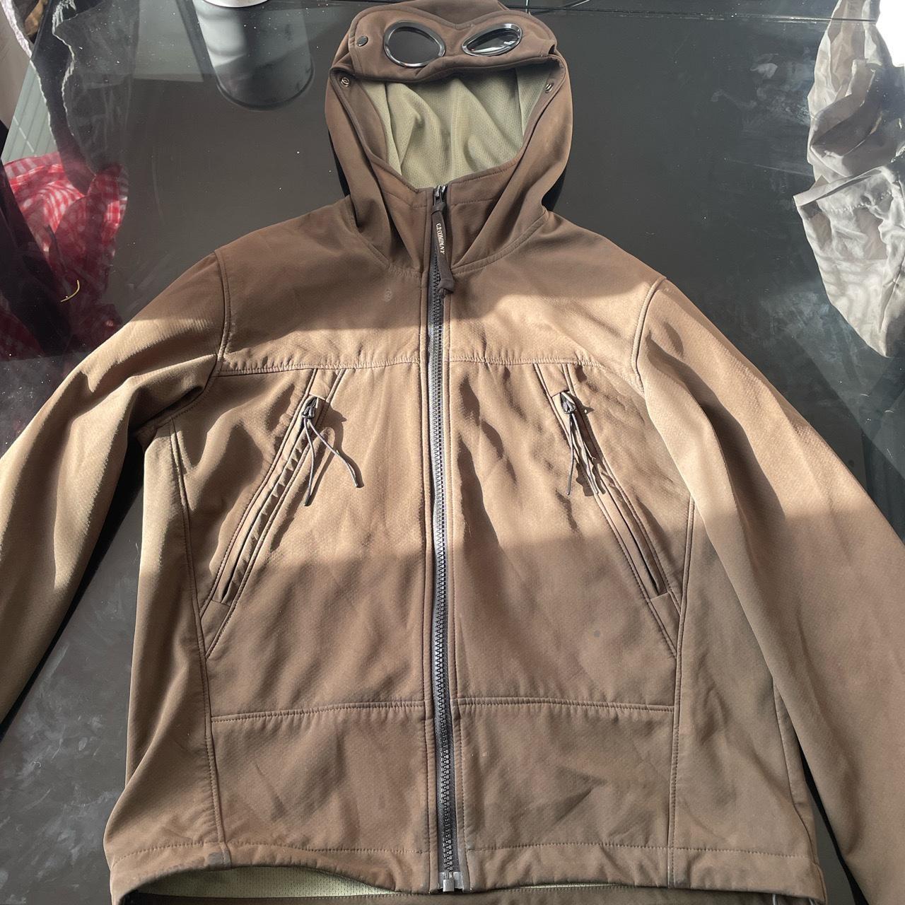 CP Company Men's Khaki Jacket | Depop