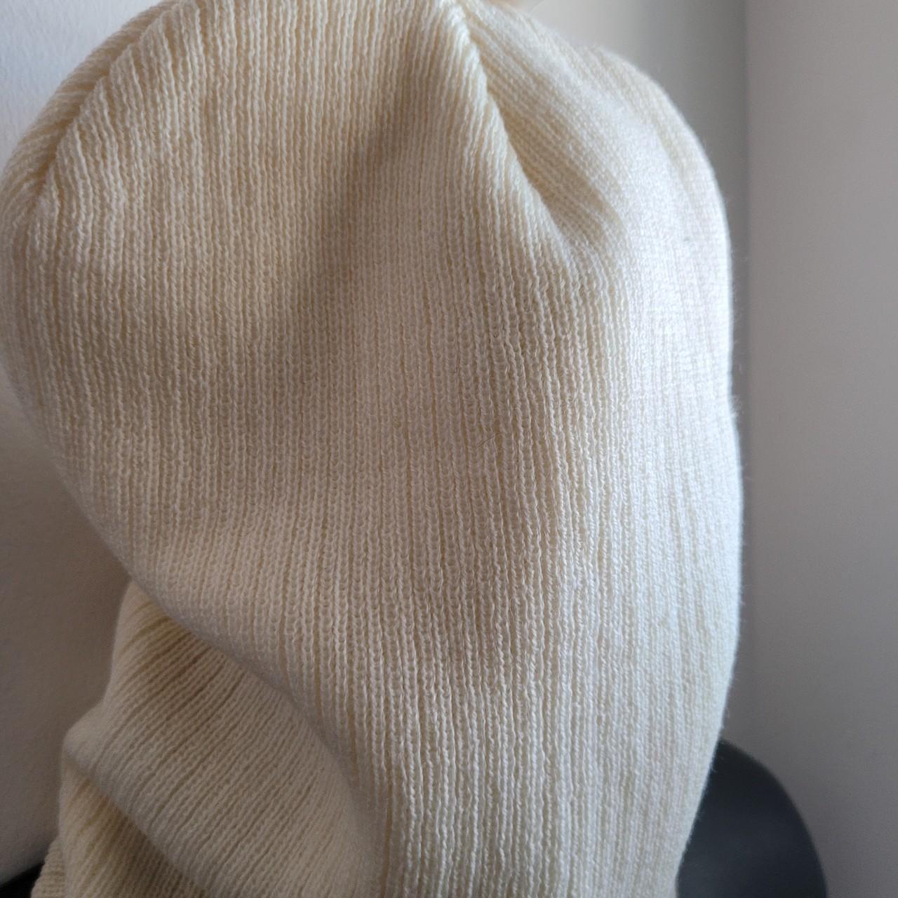 New with tags Cream simple beanie hat One size but... - Depop