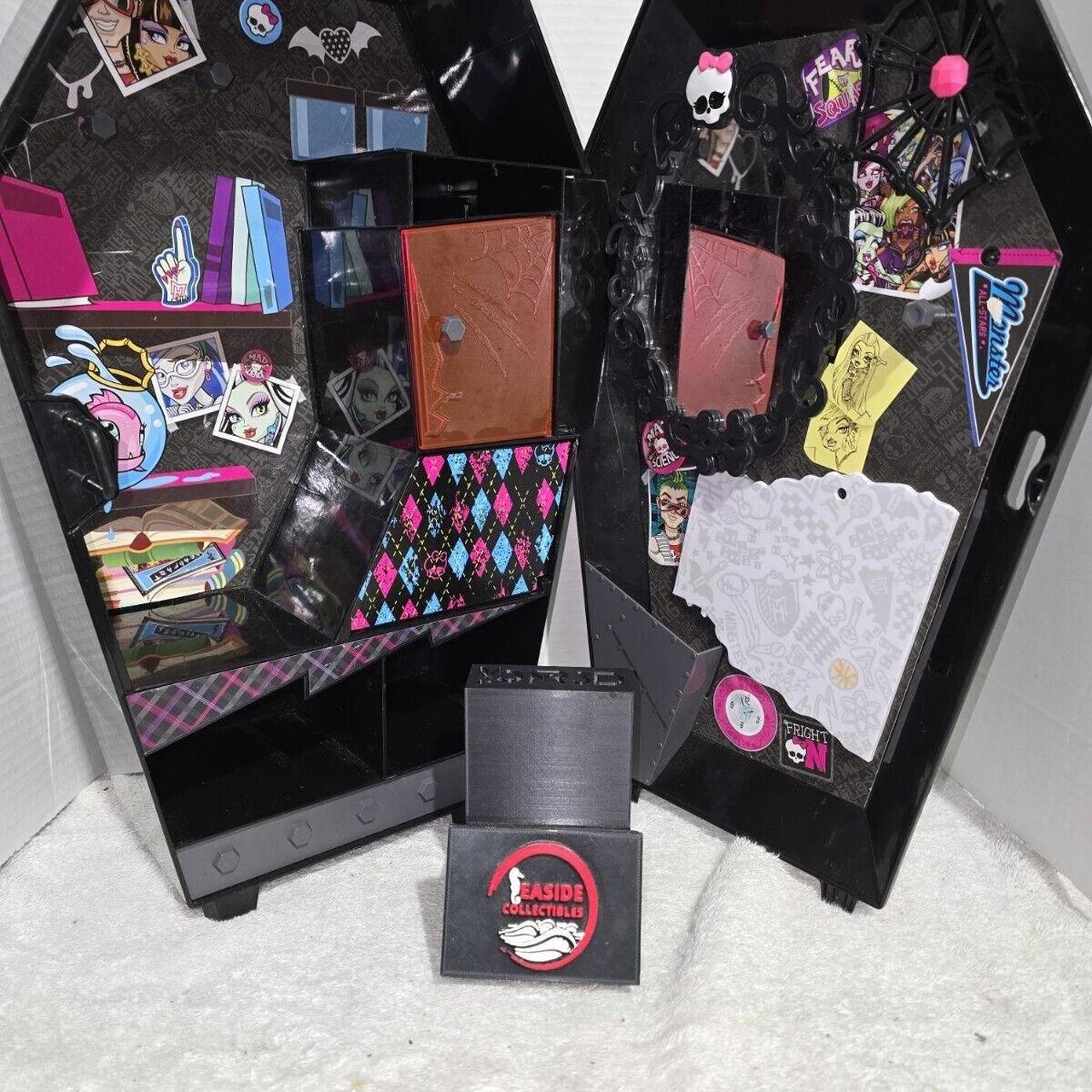 This is a Monster High Fangtastic Coffin Locker... | Depop