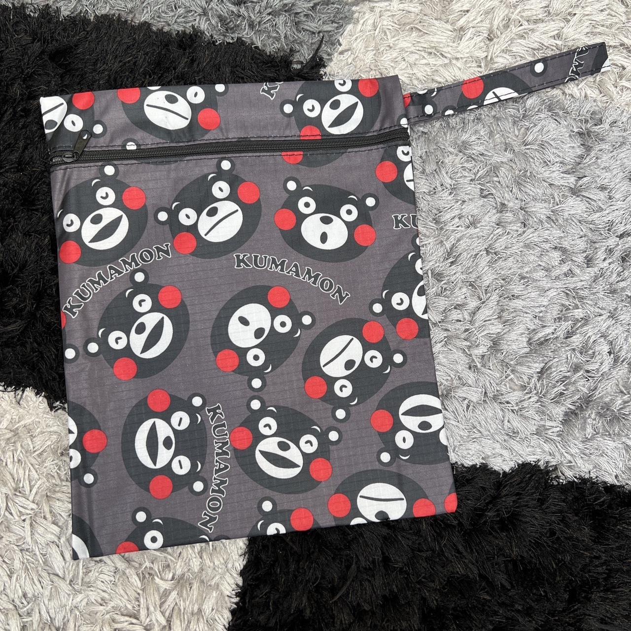 Women's Grey and Black Bag | Depop